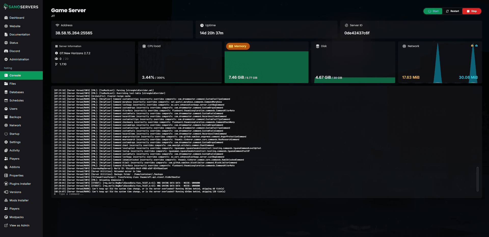 KineticHost - Premium Game Server Hosting